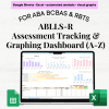ABLLS-R Tracking Sheet & Scoring Dashboard, ABLLS-R Assessment, ABLLS-R ...