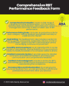 Comprehensive RBT Performance Feedback Form – Behavior Analyst Resource ...