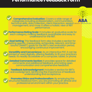 Supervision Resources – Page 2 – Behavior Analyst Resource Center