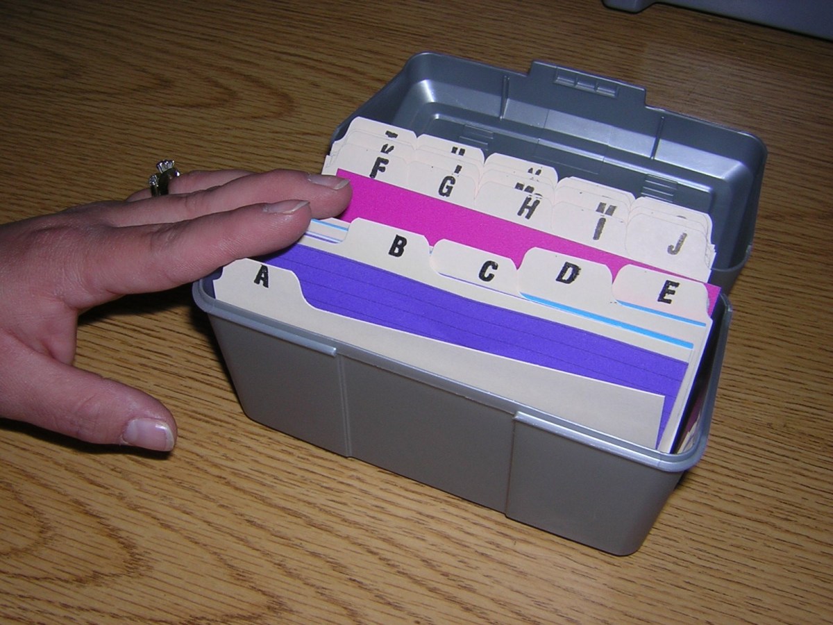 Pre Alphabetizing Task Analysis- Index cards – Behavior Analyst ...