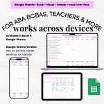 MAS Template, Motivation Assessment Scale Template, Graph Template, ABA ...