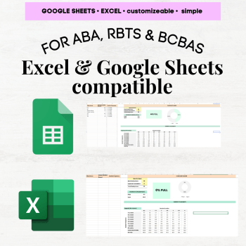 ABA RBT BCBA Caseload Planner, Caseload Planner, Caseload Organizer ...