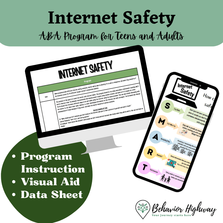 Internet Safety ABA Program – Behavior Analyst Resource Center