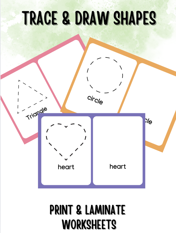 Trace and Draw Shapes – Behavior Analyst Resource Center