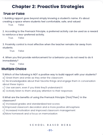 Essential Behavior Strategies: a paraprofessionals guide to behavior in ...