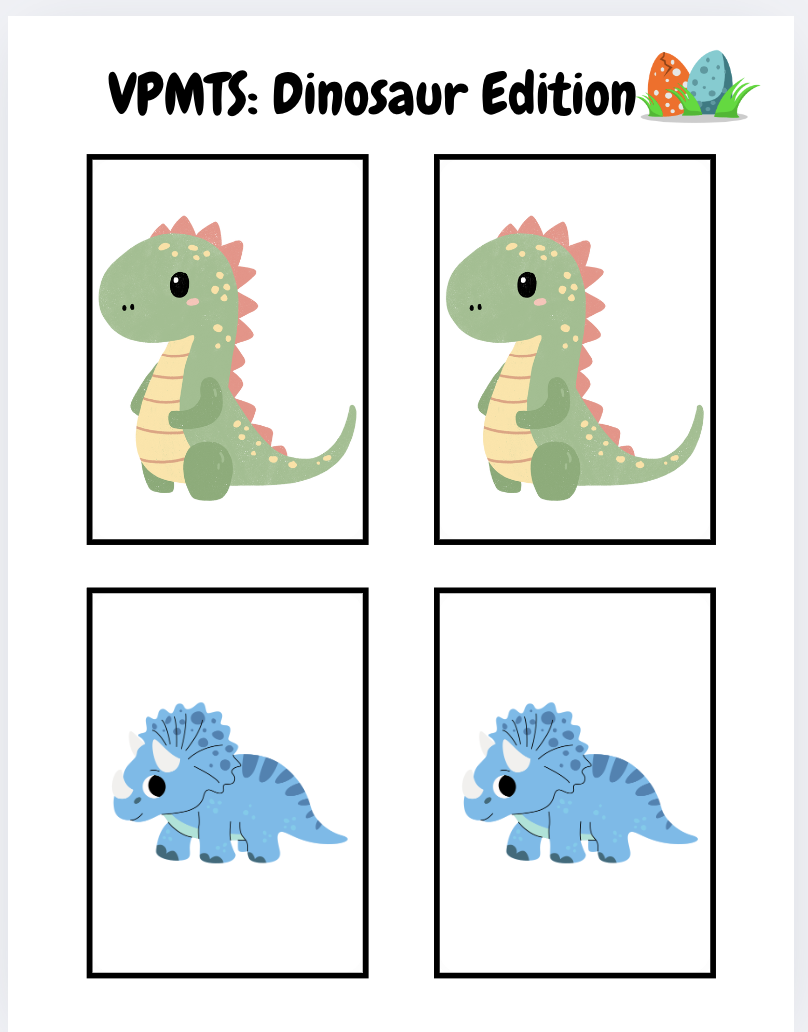 Dinosaur-Themed Activity Bundle for Early Learners | Printable Circle ...