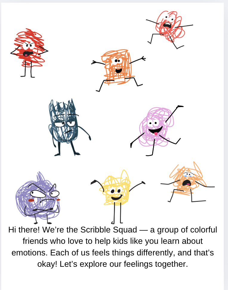 Feelings in Color: The Scribble Squad’s Emotional Journey ...