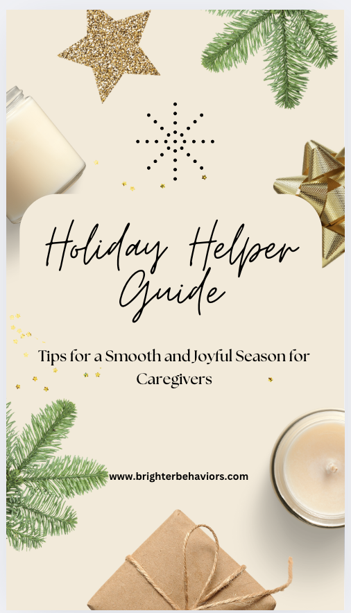 Holiday Helper Guide for Autism Caregivers | Visual Supports, Routine ...