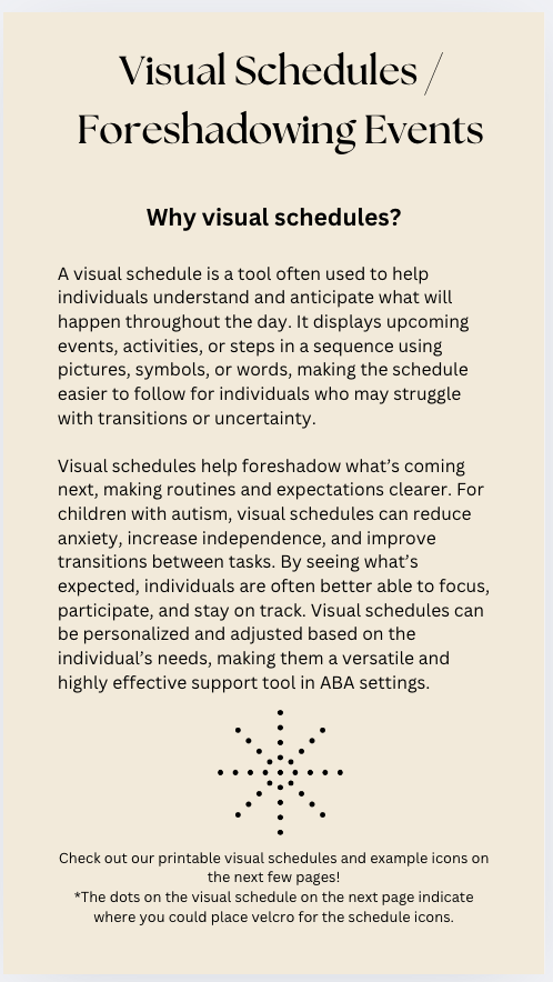 Holiday Helper Guide for Autism Caregivers | Visual Supports, Routine ...