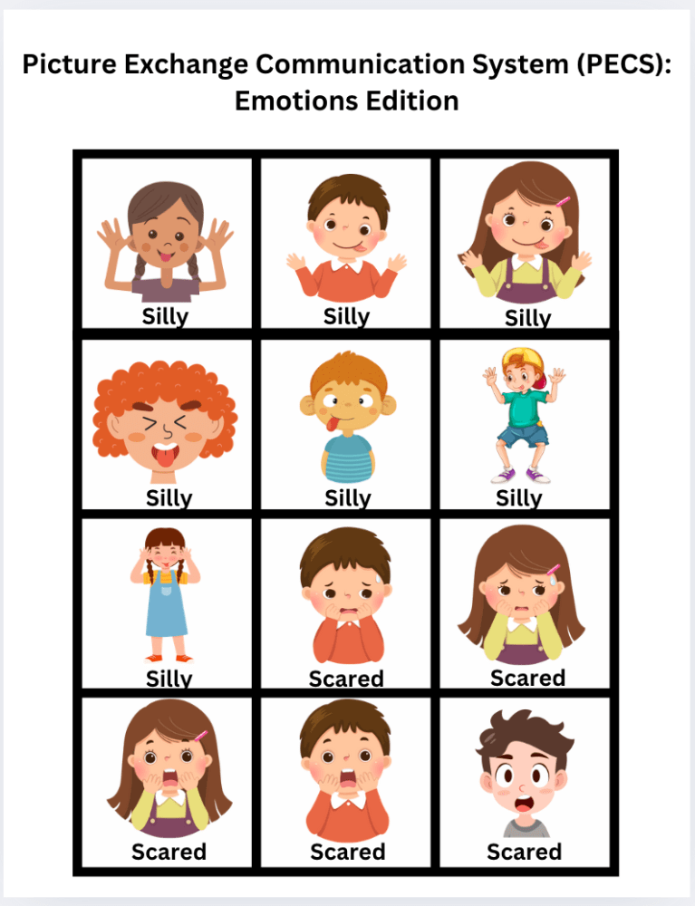 Printable Emotions Icons Pack | 80+ Visual Emotion Cards for Kids ...