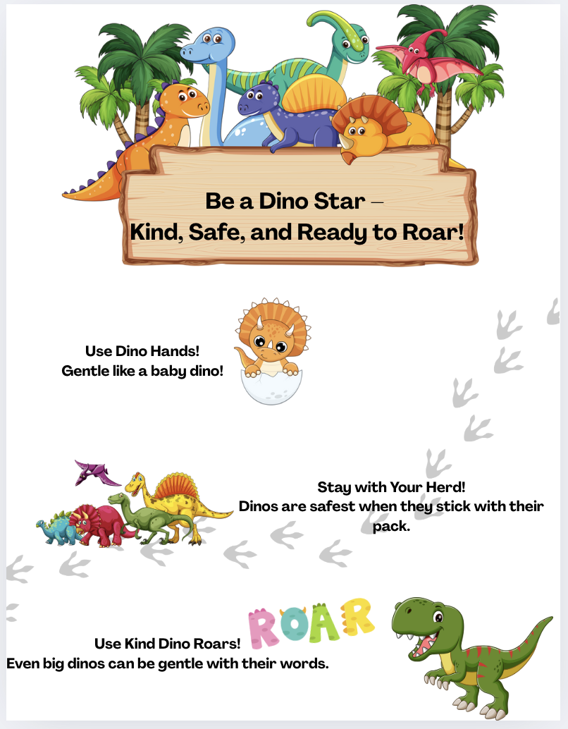 Digital ABA Power Card Examples – Themed Rules & Expectations for Kids ...