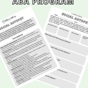 Feelings Social Story- “Sometimes I feel . . . “ – Behavior Analyst ...