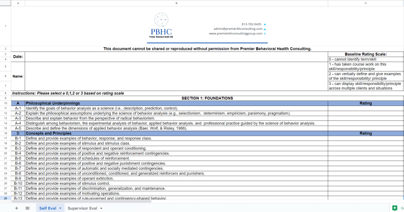 BACB 5th Ed Task List Assessment – Behavior Analyst Resource Center
