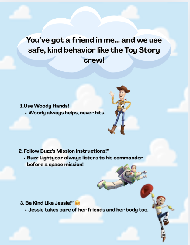 Digital ABA Power Card Examples – Themed Rules & Expectations for Kids ...